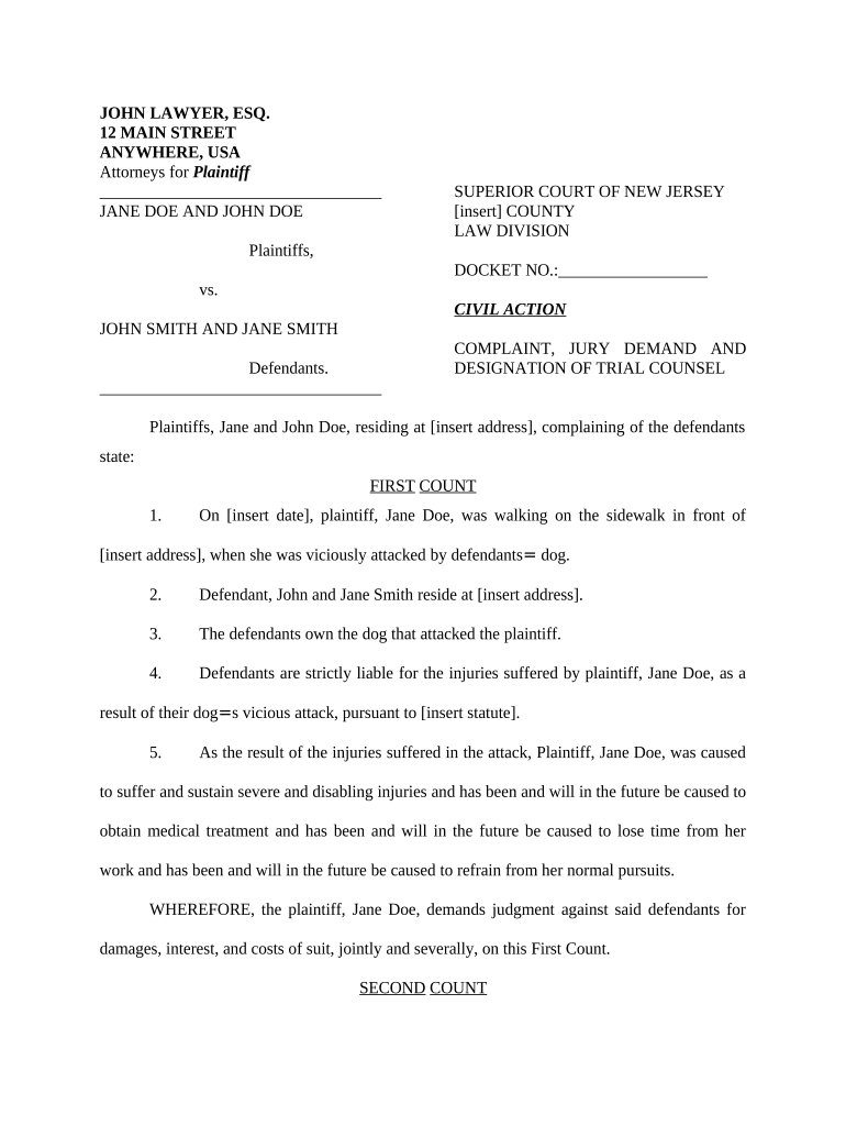 Dog bite: Fill out & sign online | DocHub