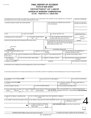 new jersey workers compensation Doc Template | pdfFiller