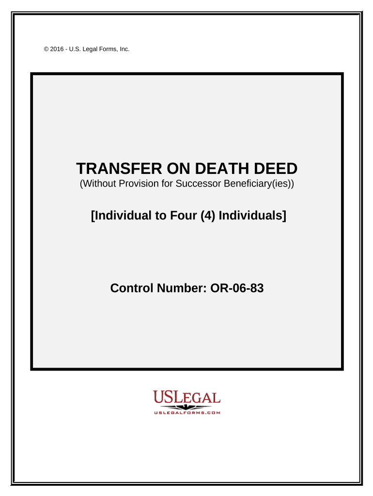 Transfer on death deed oregon: Fill out & sign online | DocHub