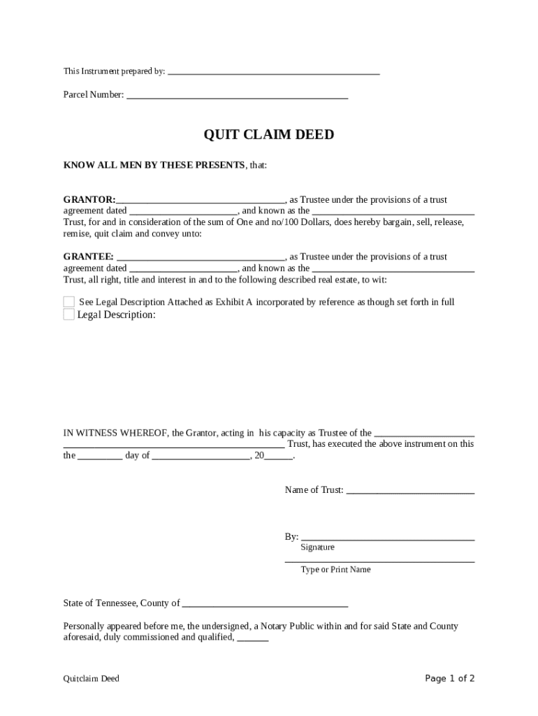California quit claim deed form pdf: Fill out & sign online | DocHub