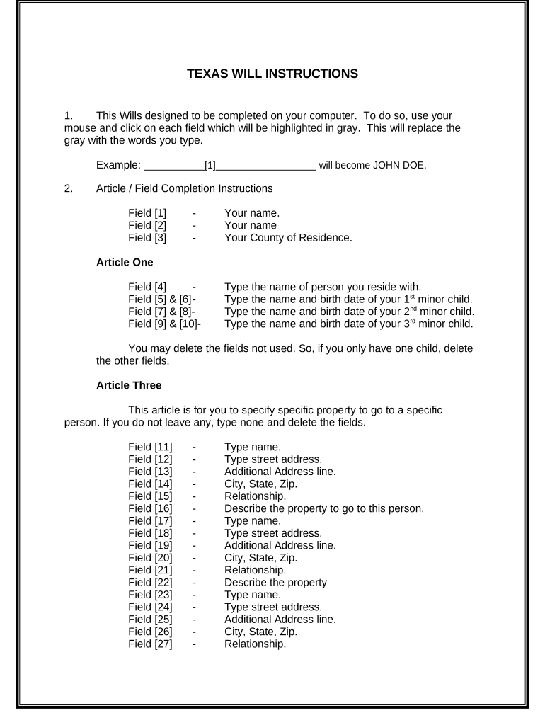 Living will texas: Fill out & sign online | DocHub