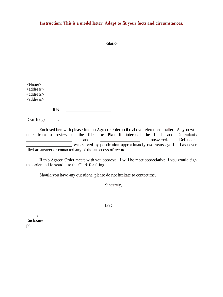 How To Write A Letter To A Judge Fill Out Sign Online DocHub