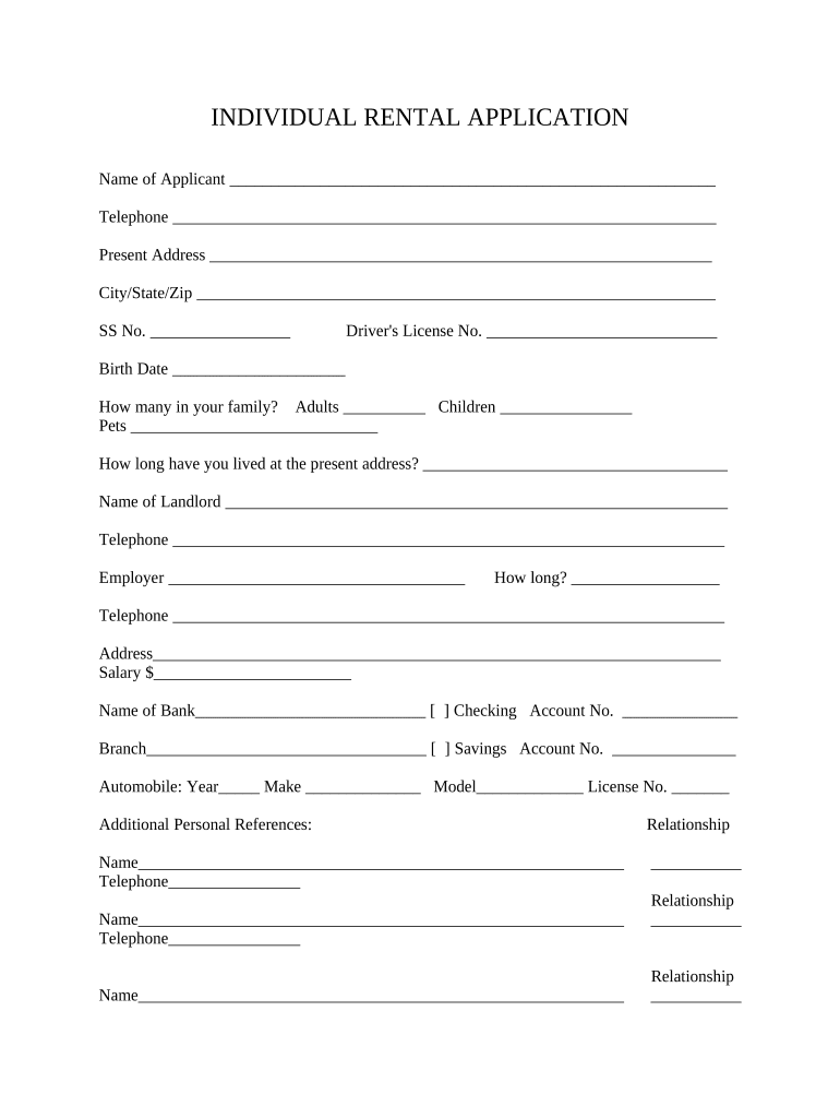 Rental Application Denial Letter Doc Template PdfFiller