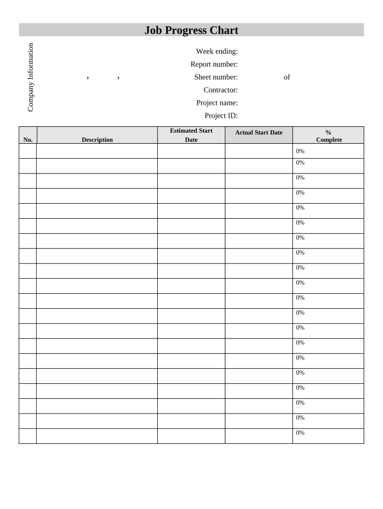 Printable Job Sheet Template Printable Cards