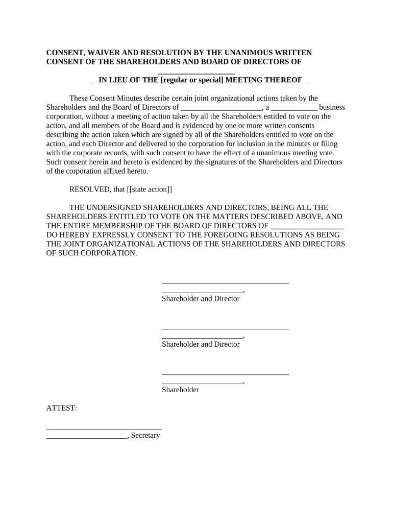 Corporation form: Fill out & sign online | DocHub