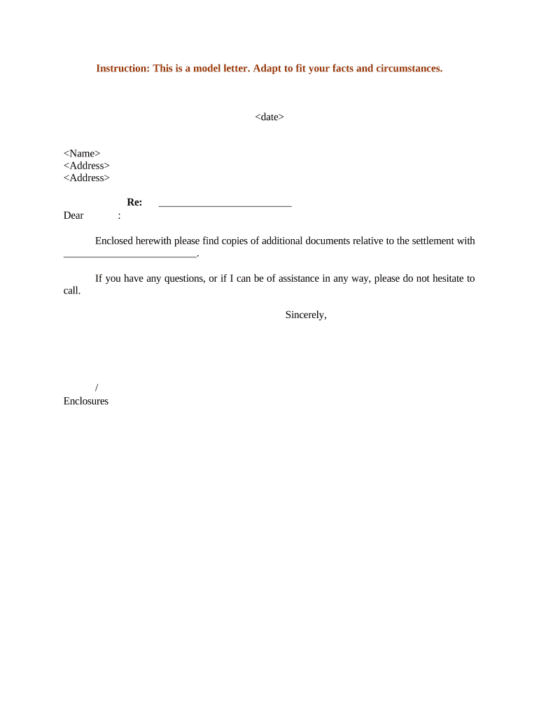 Sample letter documents: Fill out & sign online | DocHub