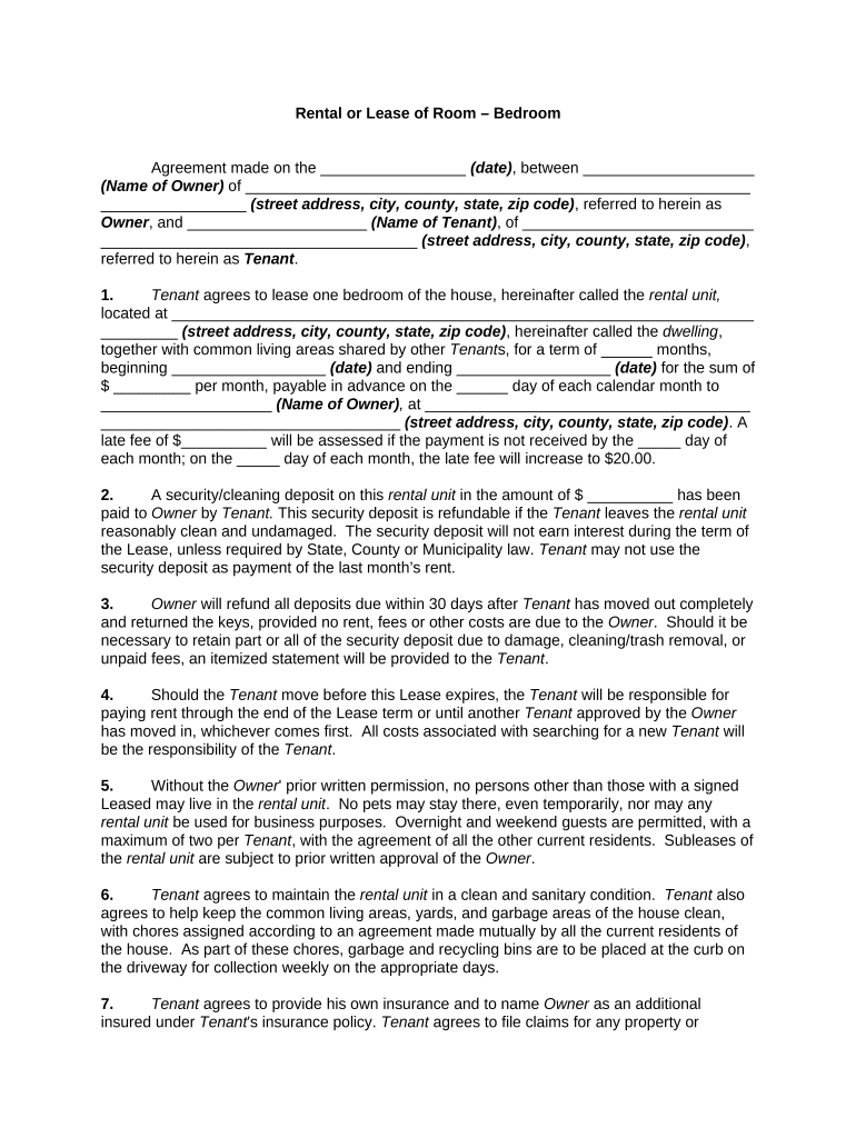 Rental Agreement Pdf Doc Template PdfFiller rental-agreement-pdf-doc-template-pdffiller