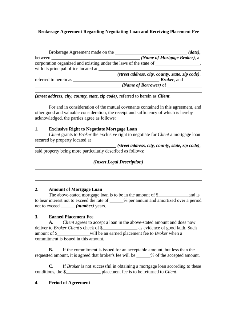 Agreement negotiating loan: Fill out & sign online | DocHub