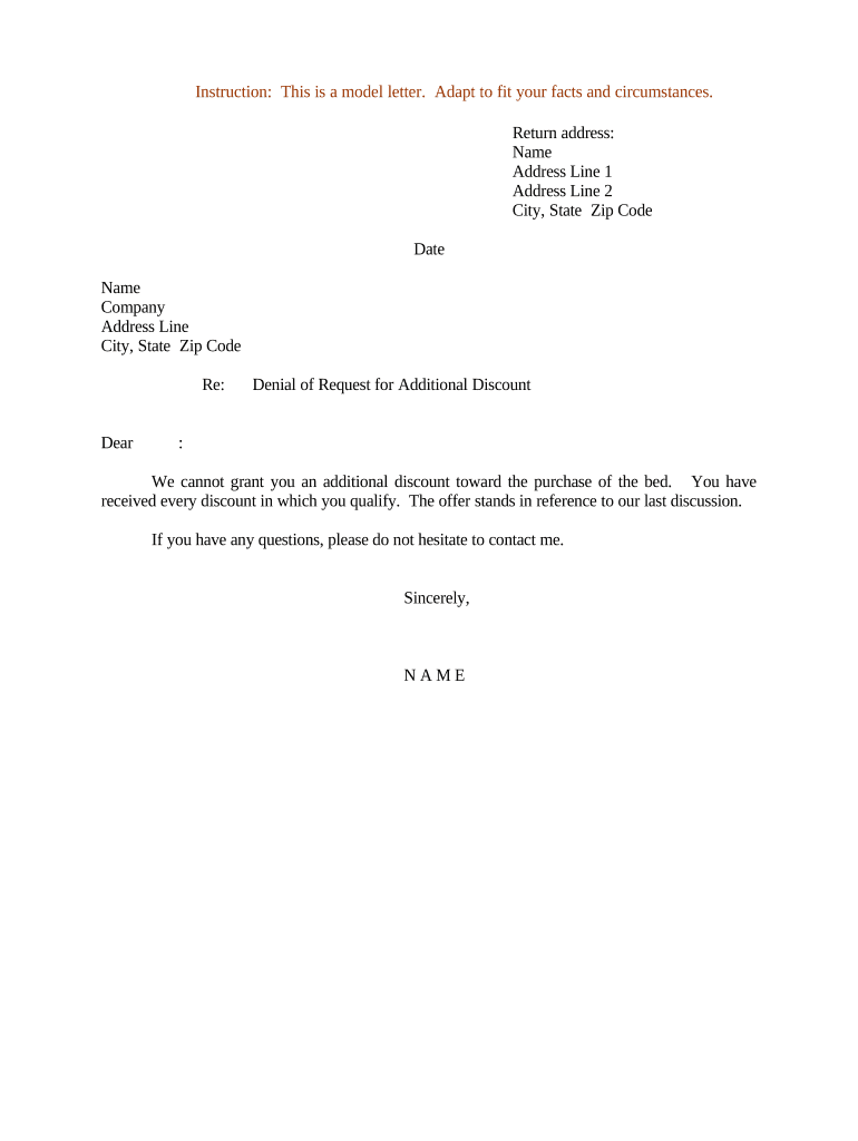 Letter Re Additional Doc Template PdfFiller