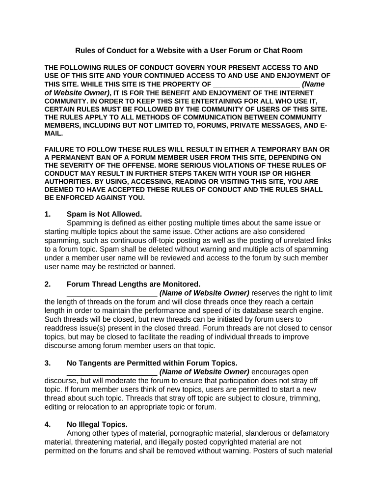 Rules For Room Fill Out Sign Online DocHub Rules For Room Fill Out Sign Online DocHub