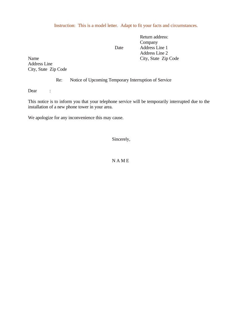 Sample Temporary Doc Template PdfFiller
