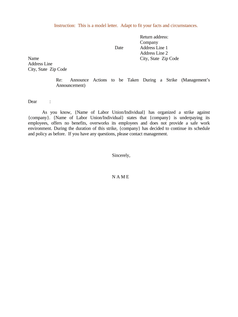 sample letter taken Doc Template | pdfFiller