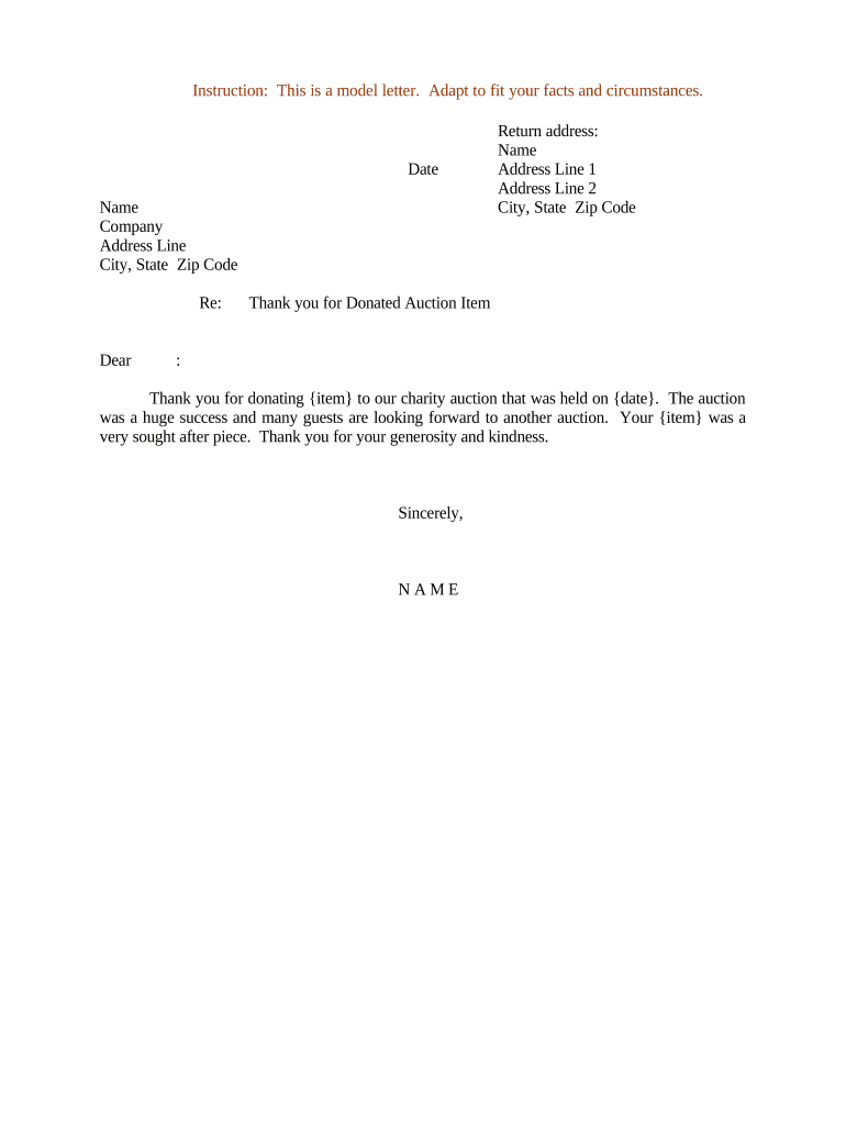 Letter thank you: Fill out & sign online | DocHub