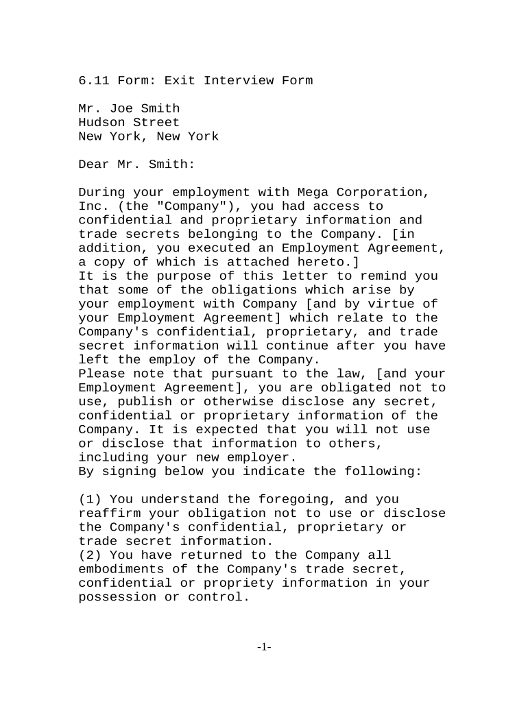 Confidentiality Statement