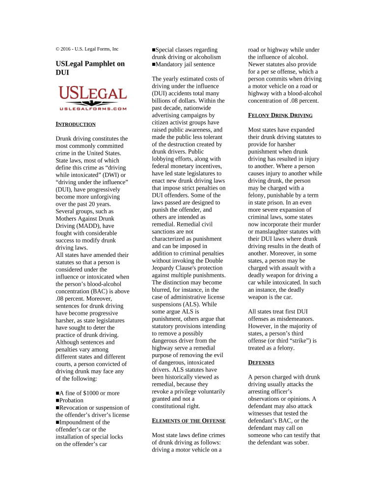 dui trial Doc Template | pdfFiller