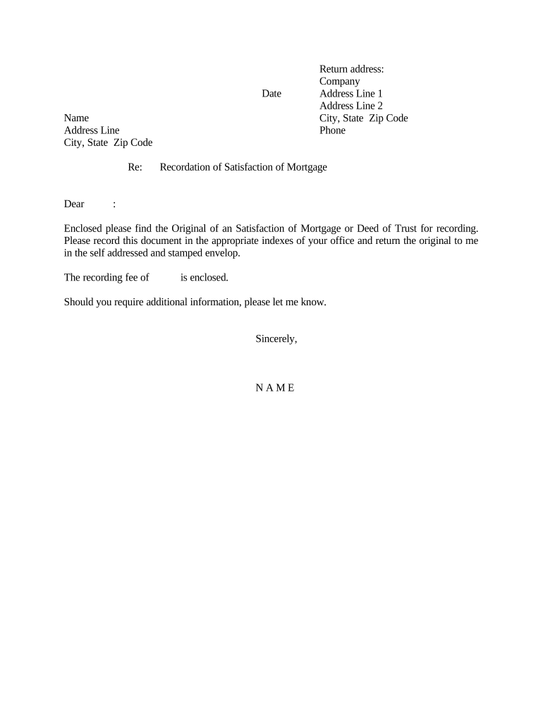 Letter Satisfaction Doc Template PdfFiller