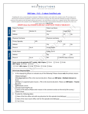 Fillable Online Completing this survey can provide quicker turnaround ...