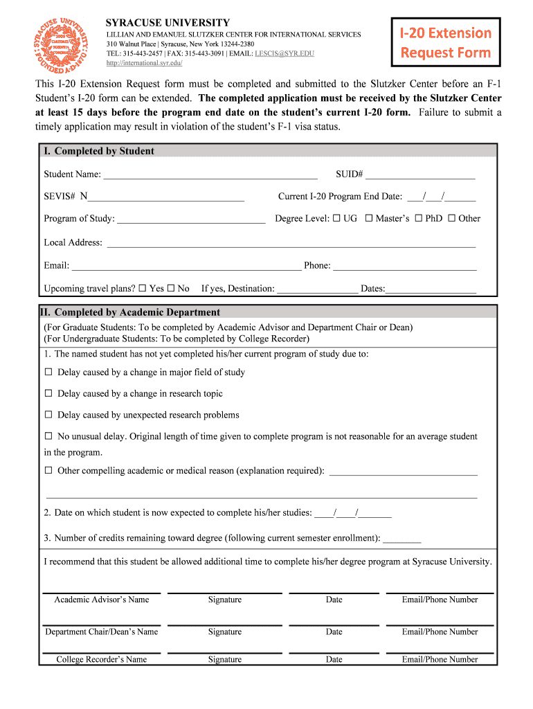 Fillable Online international syr SU Transfer-Out Form - Slutzker ...