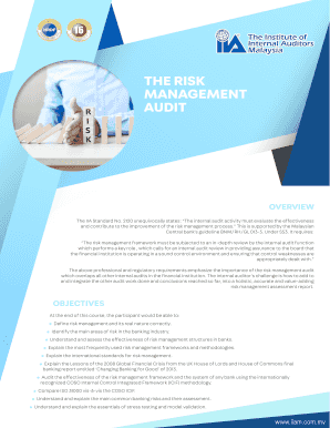 Fillable Online Introduction to the International Standards Internal ...