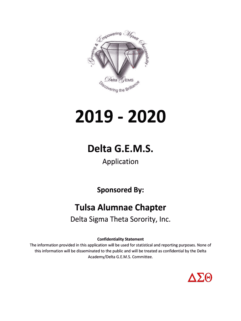 Fillable Online Delta sigma theta application Fax Email Print - pdfFiller