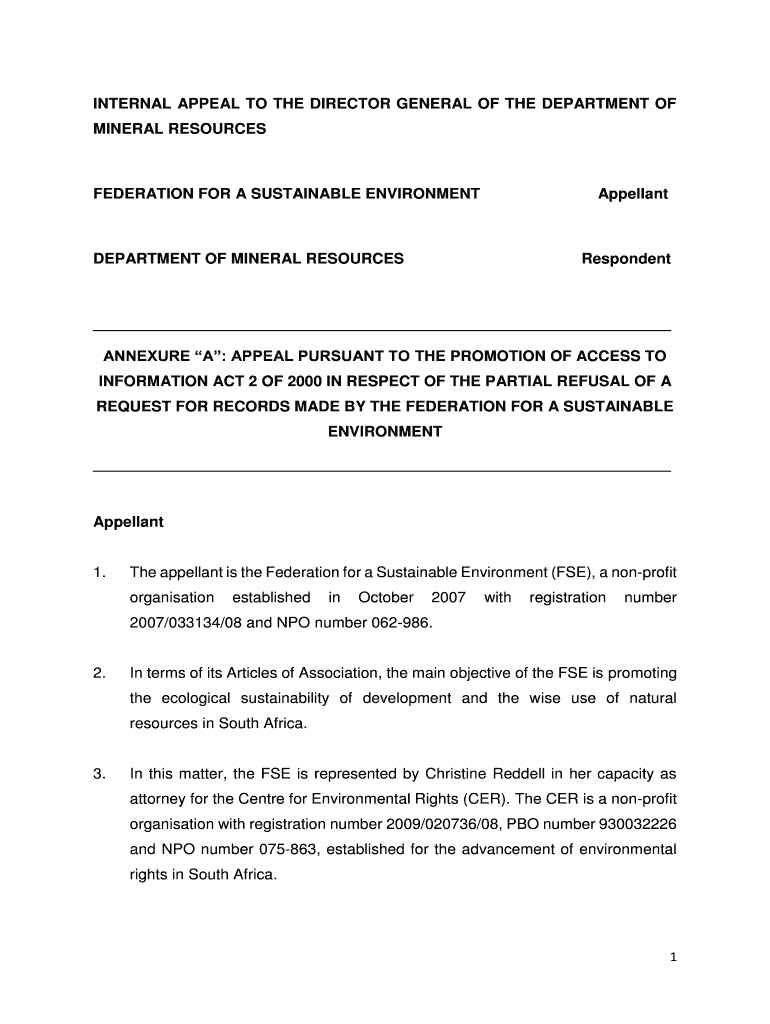 Fillable Online cer org Centre for Environmental Rights Advancing Environmental ... Fax Email ...