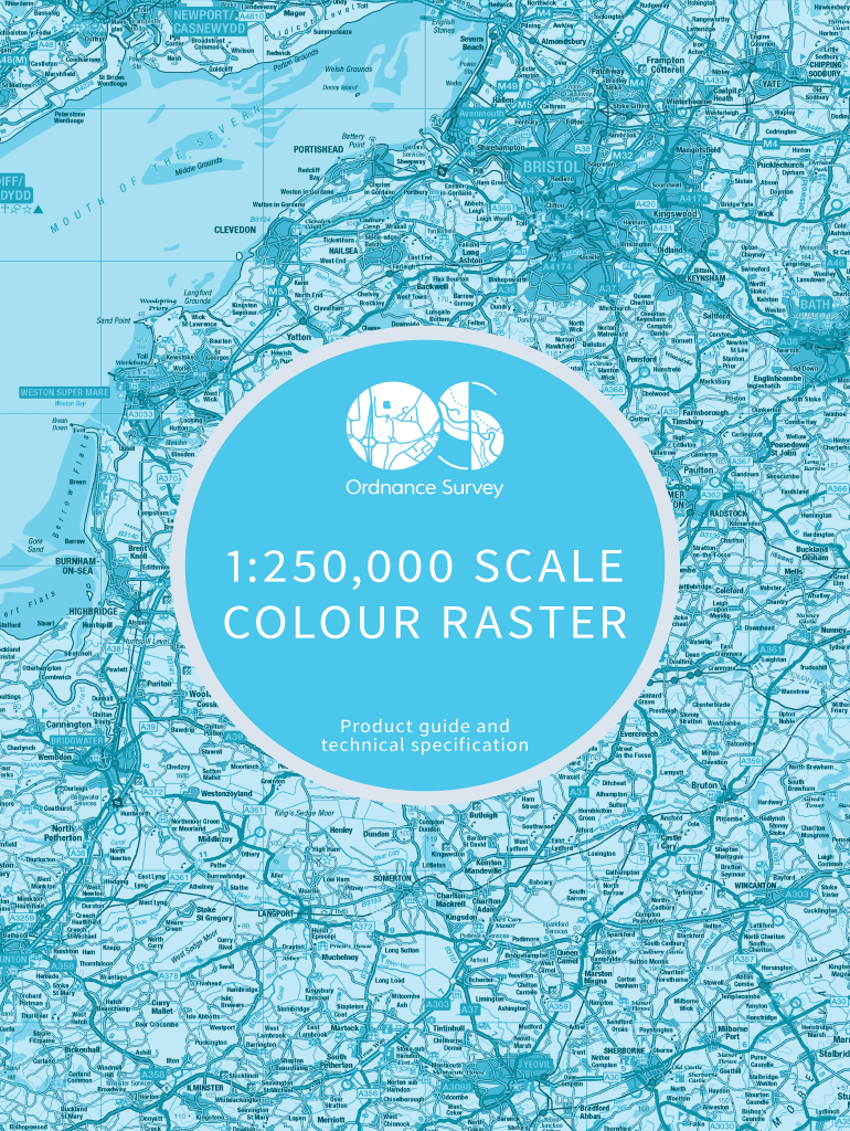 Fillable Online 250k-raster-product-guide. Description and use of 1 Fax ...