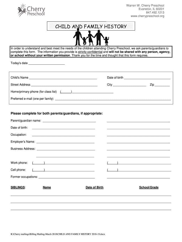 Fillable Online 21 Printable kid friendly family tree printable Forms ...