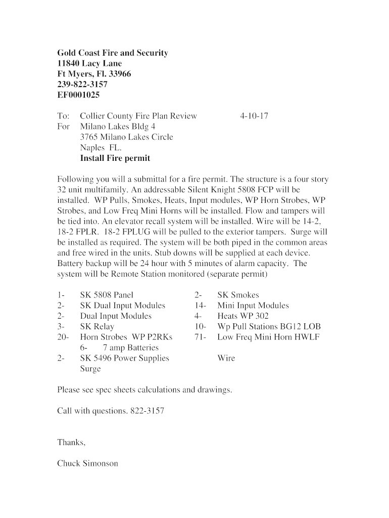 Fillable Online cvportal colliergov Collier County Fire Plan Review 4-1 ...