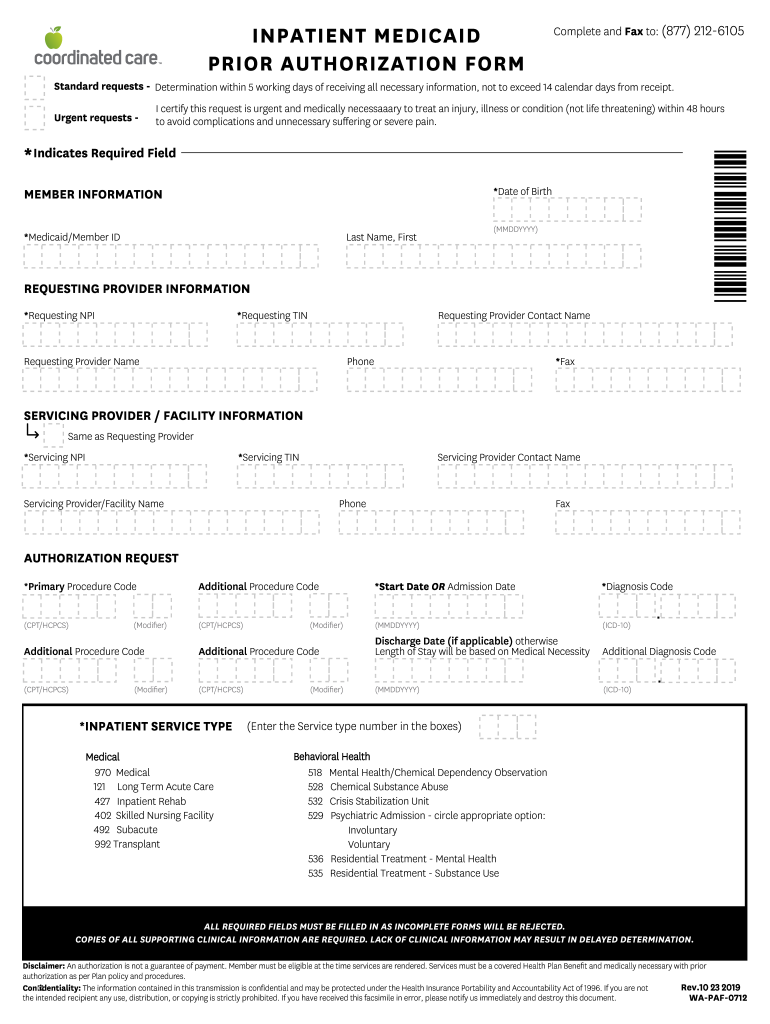 Fillable Online PRIOR AUTHORIZATION/REFERRAL FAX FORM - MHS Health ...