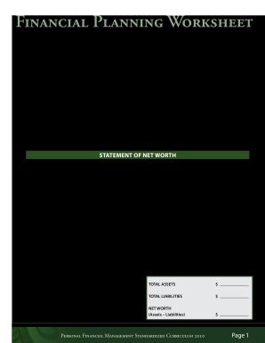 Fillable Online Navy Electronic Financial Planning Worksheet 2019 ...