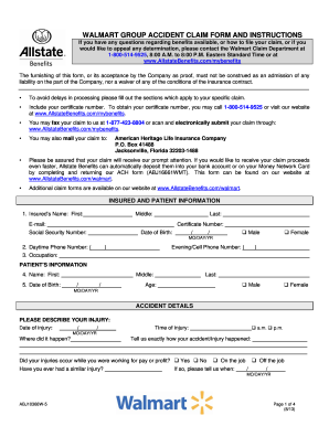 Fillable Online Accident Claim Form. Accident Claim form written by ...