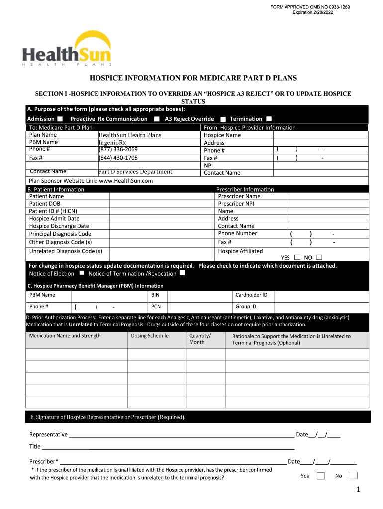 Fillable Online omb 0938 1269 - omb 0938 0214 printable form - rentpu ...