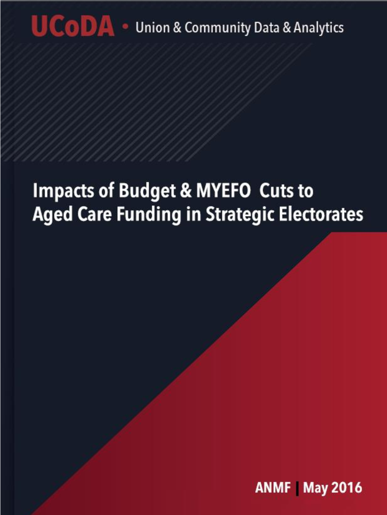 Fillable Online MYEFO: What was in it for aged care?Aged Care Insite ...