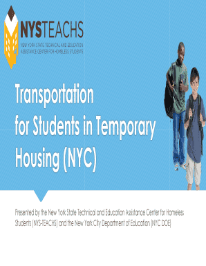 Fillable Online Students (NYS-TEACHS) and the New York City Department ...