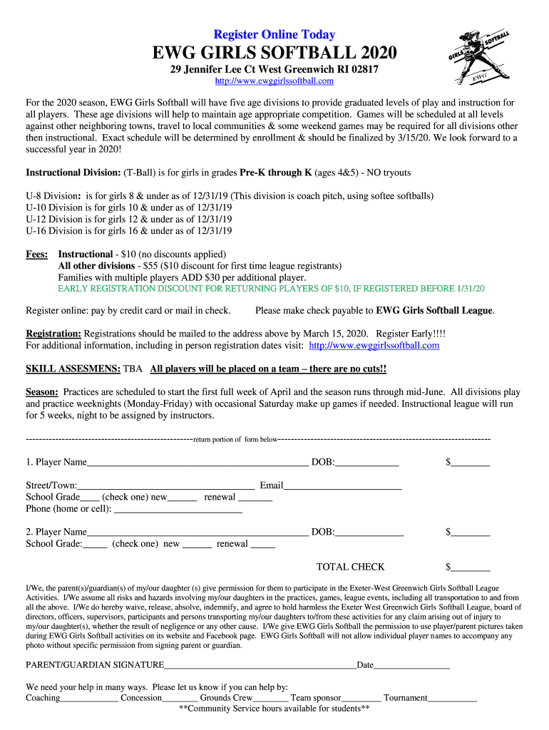 Fillable Online 29 Jennifer Lee Ct West Greenwich RI 02817 Fax Email ...