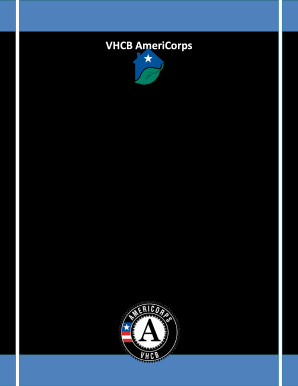 Fillable Online VHCB AmeriCorps. Supervisor Handbook Fax Email Print ...