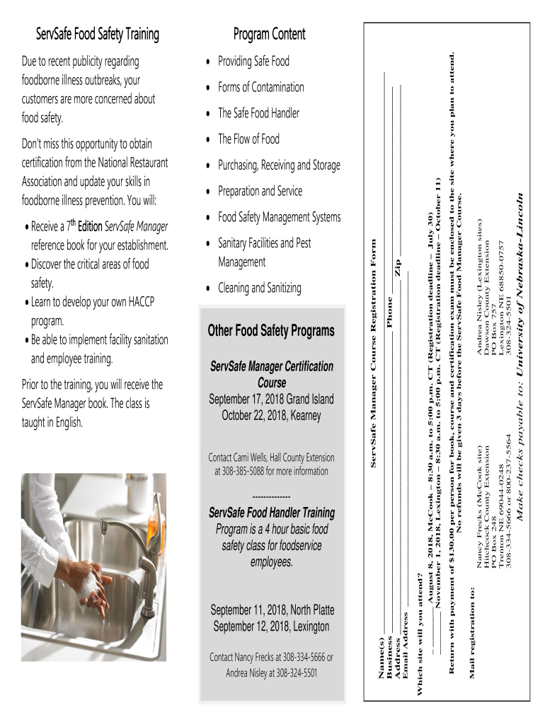 Fillable Online Food Safety Training Critical in Preventing Illnesses ...
