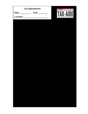 Fillable Online AARP Tax Preparation Checklist Fax Email Print - pdfFiller