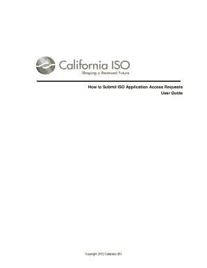 Fillable Online How to Submit ISO Application Access Requests Fax Email ...