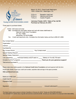 Fillable Online ncuf Download a printable form - National Credit Union Foundation - ncuf Fax ...