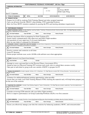 AF Form 931, P2 - Air Force Writer Fill Online, Printable, Fillable ...