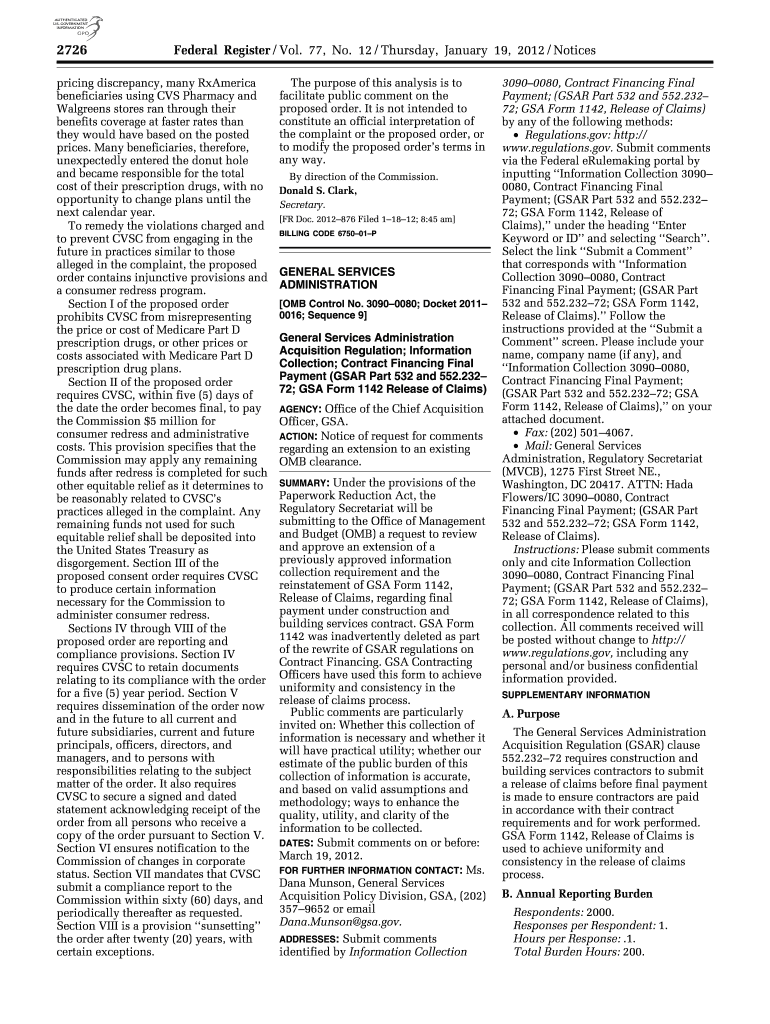 Fillable Online gpo pricing discrepancy, many RxAmerica - gpo Fax Email ...