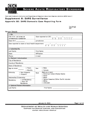 Fillable Online Public Health Guidance for Community-Level Preparedness ...