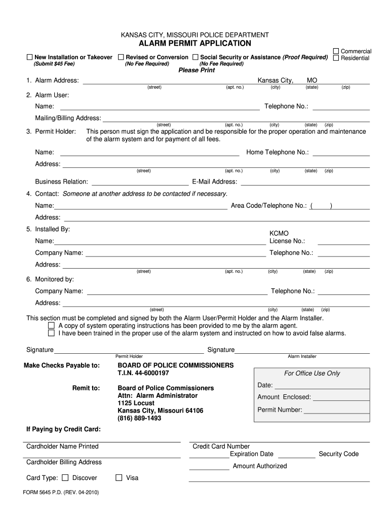 Home alarm kansas city: Fill out & sign online | DocHub