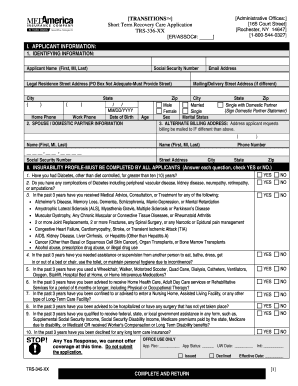 Fillable Online I. APPLICANT INFORMATION: Fax Email Print - pdfFiller