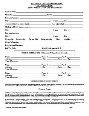 Fillable Online DBA Natures Needs Fax Email Print - pdfFiller