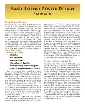 Fillable Online uaf Basic Science Poster Design, a Short Guide - uaf ...