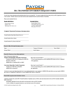 Fillable Online IRA tRAnsfeR foRm Fax Email Print - pdfFiller