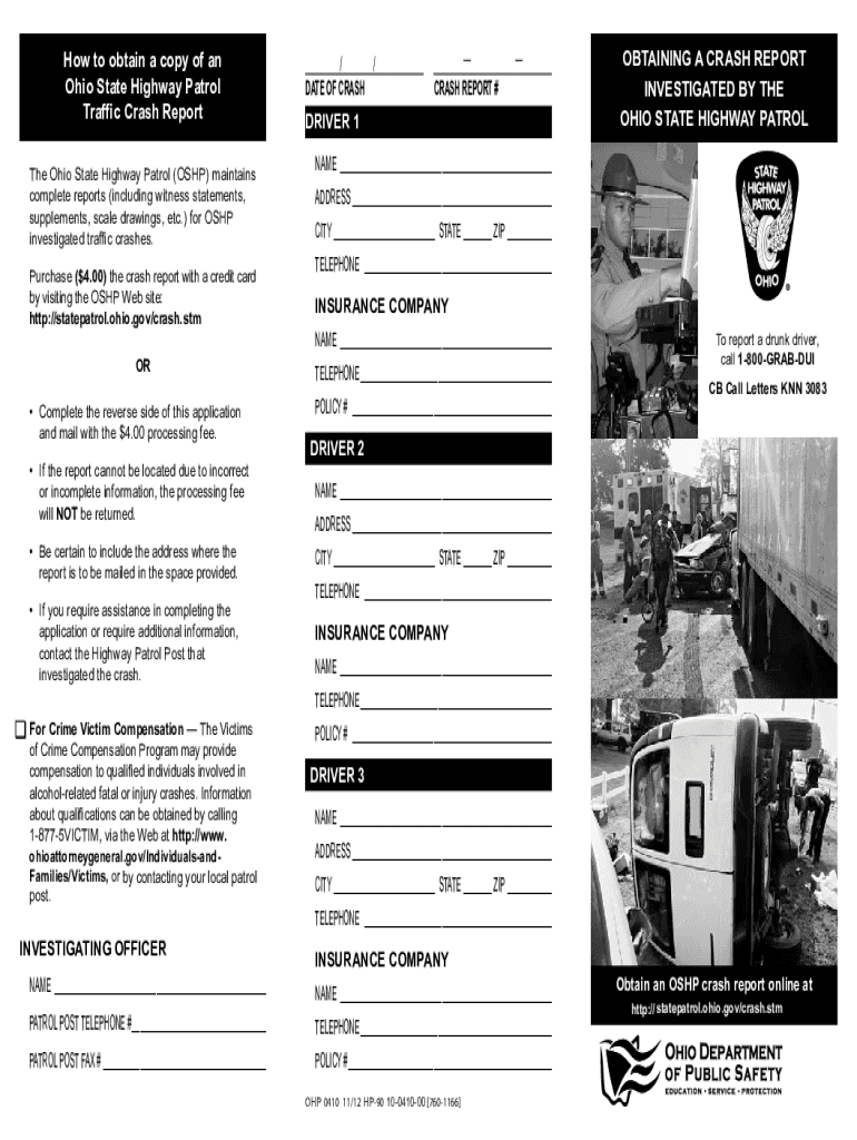 Oshpcrashreports dps ohio gov: Fill out & sign online | DocHub