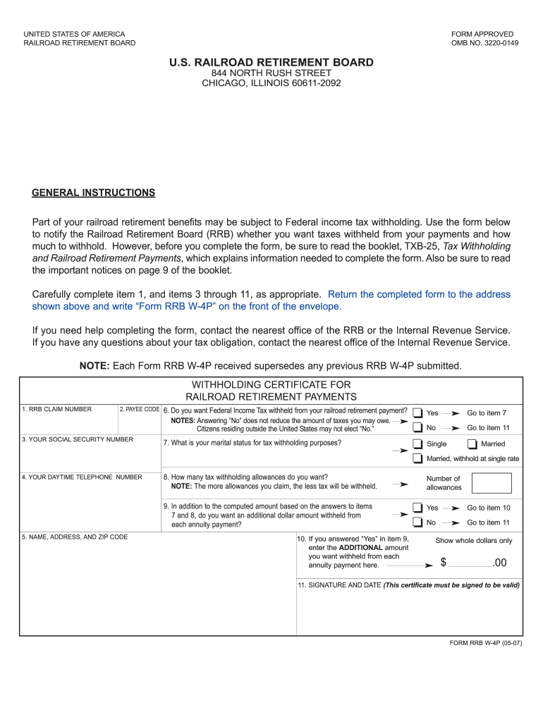 Rrb W 4p Fill Out Sign Online DocHub
